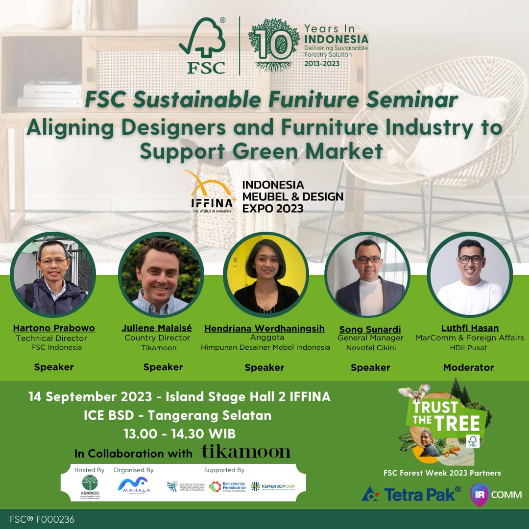FSC Sustainable Furniture Seminar: Aligning Designers and Furniture Industry To Support Green ...